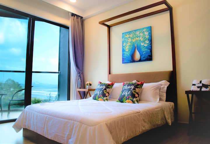 Timurbay Luxury 4pax Hightspeed Internet [Seaview] - Tanjung Rhu