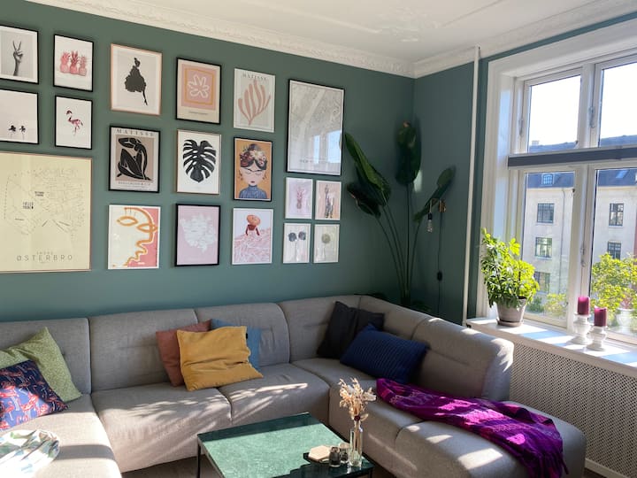 Great Location In ØSterbro With Beautiful Balcony - Copenhaguen