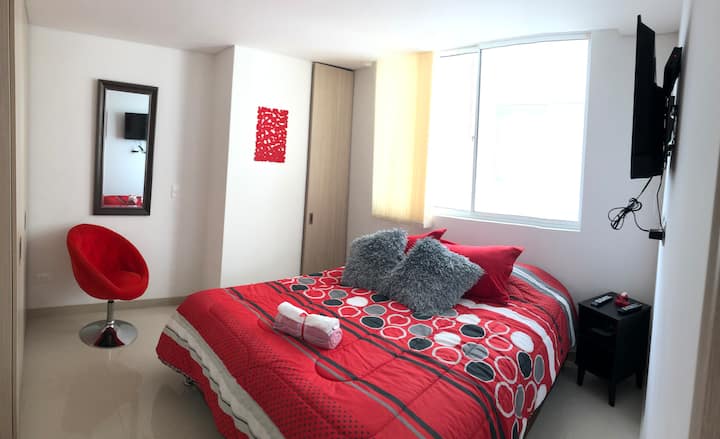 Nuevo Y Confortable Apartaestudio. Av. Santander - Manizales