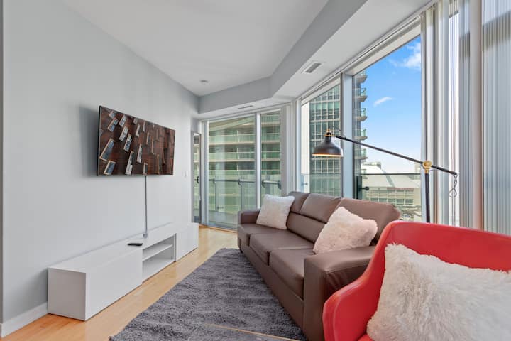 2 Br Luxury Condo, Parking Cn Tower View - Toronto