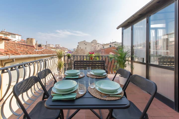 Pepi House With Terrace And Rooftop View - Florenz
