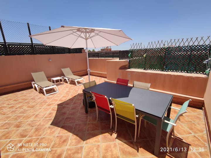 Appartement Avec Terrasse Privative-fibre Optique - Marrakesh
