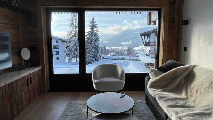 Superbe Appartement 2 Chambres Ski In/out Terrasse - メジェーヴ