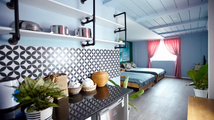 Sleepbox Pq - Kitchen In Room, 2 Bed For 4 People - Phú Quốc