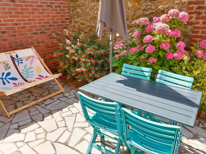 Maison +Terrasse 7 Min De La Plage - Plage de Villers-sur-Mer