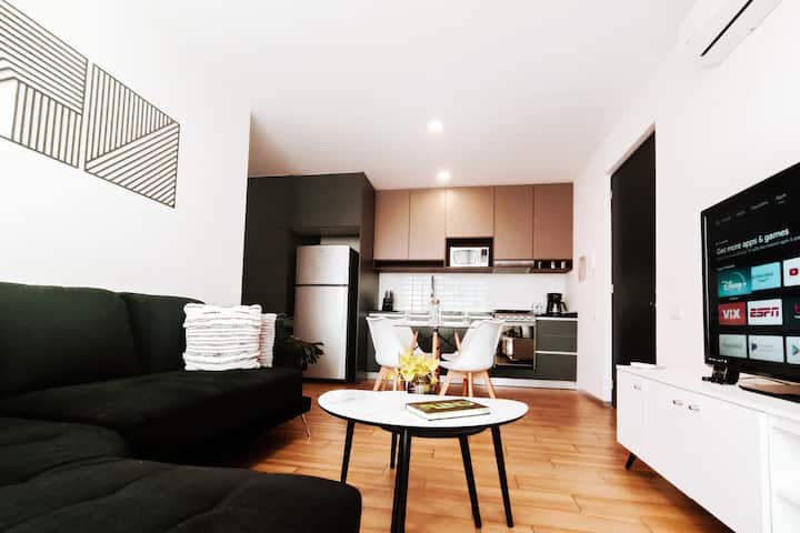 Amazing Apt In The Heart Of Gdl 2br A/c Roofgarden - Guadalajara