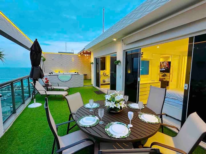 Vista Deslumbrante Cobertura Luxo C/design Moderno - Rio de Janeiro