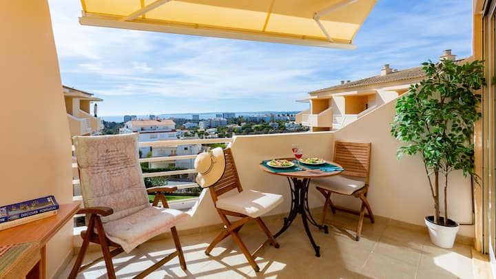 Airconditioned 3-bed Apartment Near Beach/ Alvor - Alvor