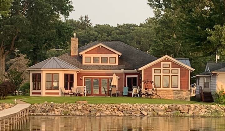 Luxury Private Lake Home - Bass Lake, IN