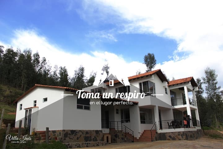 Villa Inés Casa De Campo - Paipa
