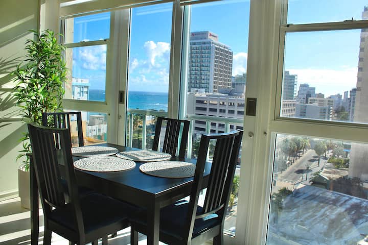 Cozy Penthouse Lvl. 1 Bedroom. Beach & Nightlife - Puerto Rico