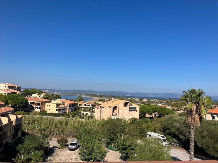 Agréable Studio Avec Vue Mer Panoramique - Île de Porquerolles