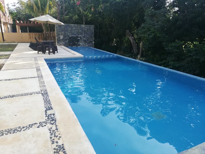 Studio In Baru, Puerto Aventuras, With Pool - Puerto Aventuras