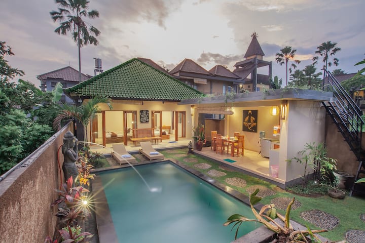 Tridatu Villa In Countryside With 2 Br - Ubud