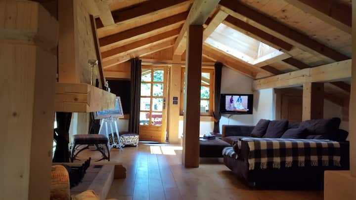 Tripleix 2ch-2-12p Megeve Rochebrune Telepherique - Combloux