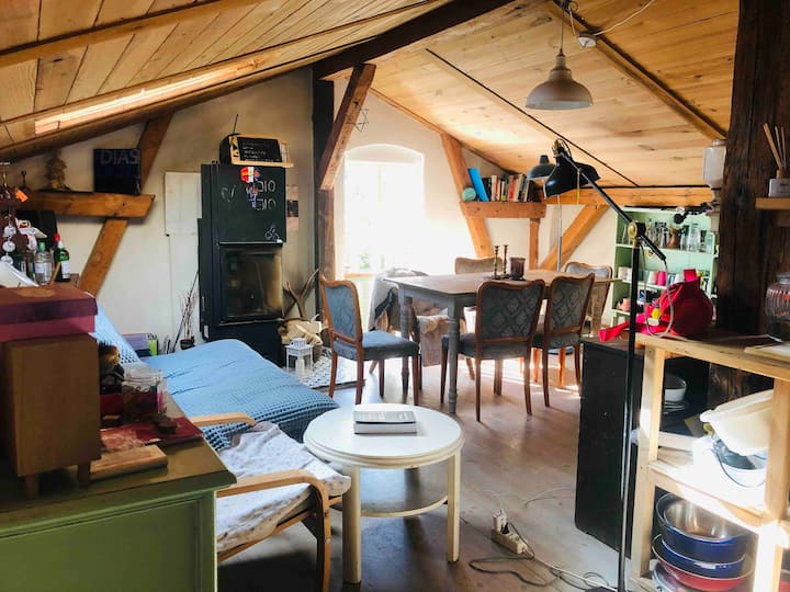 Cheerful 3-bedroom Cottage With Fireplaces - Gartz (Oder)