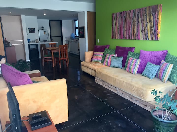 Trendy Condesa Area Cozy Artsy Apartment - Mexico City