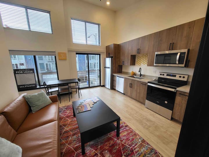 Urban Micro Downtown Living W/view - Unit B - 터코마