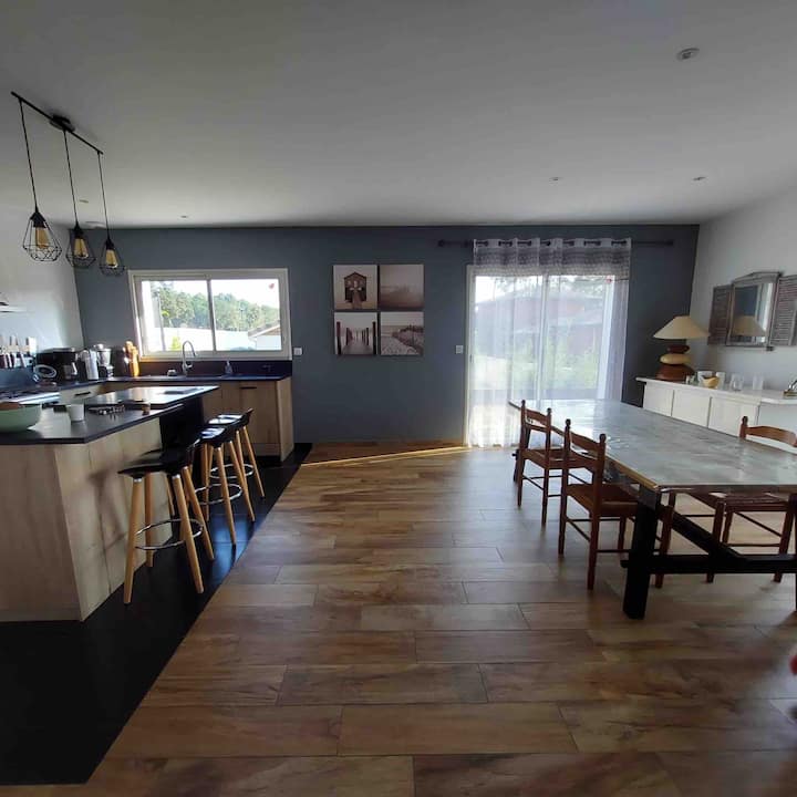 Maison Neuve 8 Voyageurs, Proche Océan. - Labenne