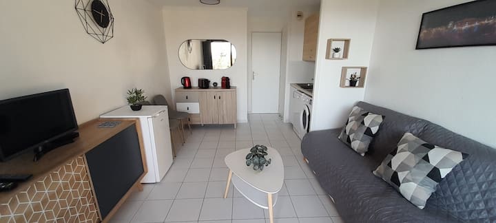 Nouveau Beau 2 Pièces Refait Neuf Avec Vue Sur Mer - Cannes