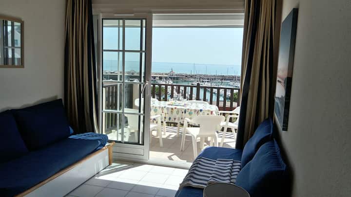 Appart 4 Pers Avec Très Belle Vue Sur Mer Et Port - Jard-sur-Mer