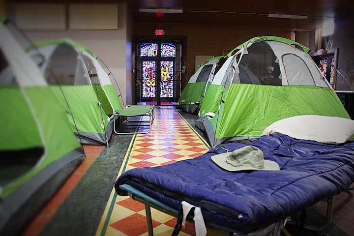 Champing At The Clement, A Historical Experience - Freeport, PA