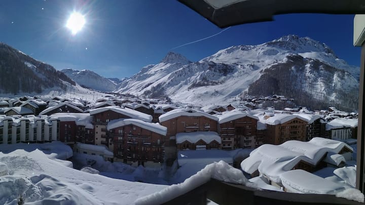 Unique View On The Valley 3br Newly Renovated Flat - Val-d'Isère