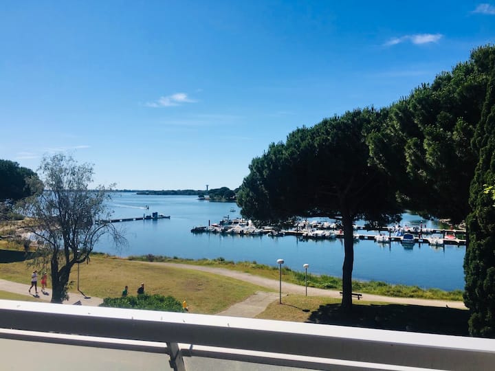 Studio Du Ponant Vue Port Gregau / Golf (2 Vélos) - La Grande-Motte