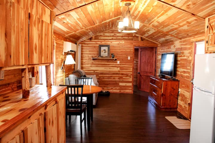 Cedar Cabin At Tiny Acres A Tiny Home Community - Village Creek State Park, Wynne