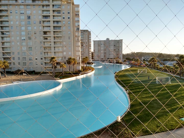 Bello Apartamento En Algarrobo - Algarrobo