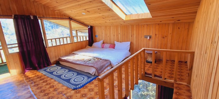 Wooden Duplex Cottage Jibhi 800 Mitr Waterfall - Jibhi