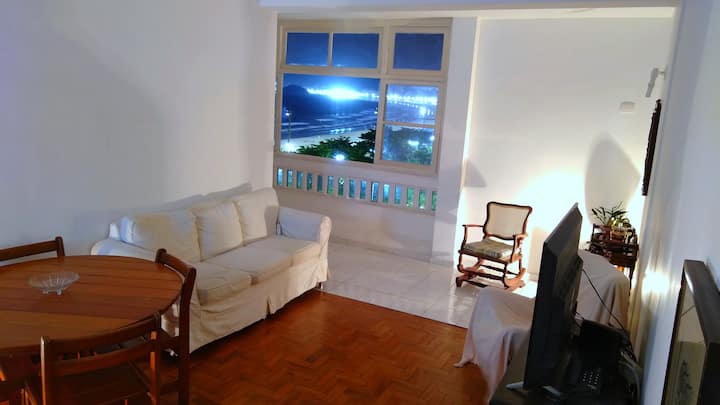 Apartamento Com Vista Panorâmica Da Orla De Santos - Santos