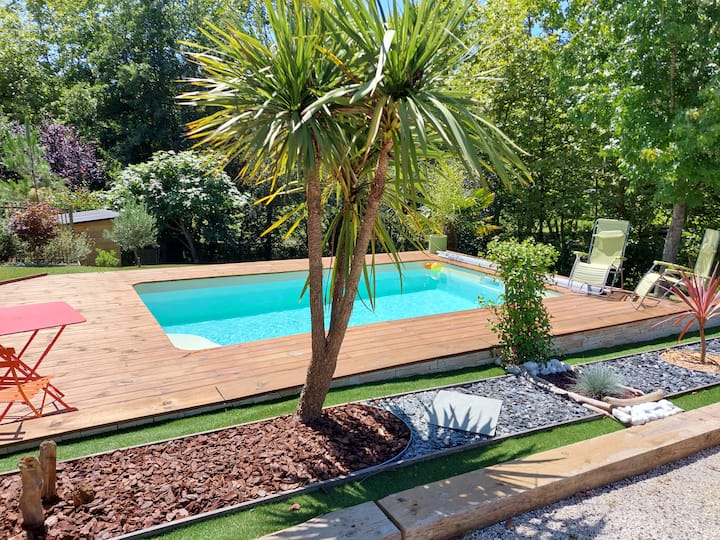 Villa Au Calme Proche Océan Avec Piscine. - Anglet
