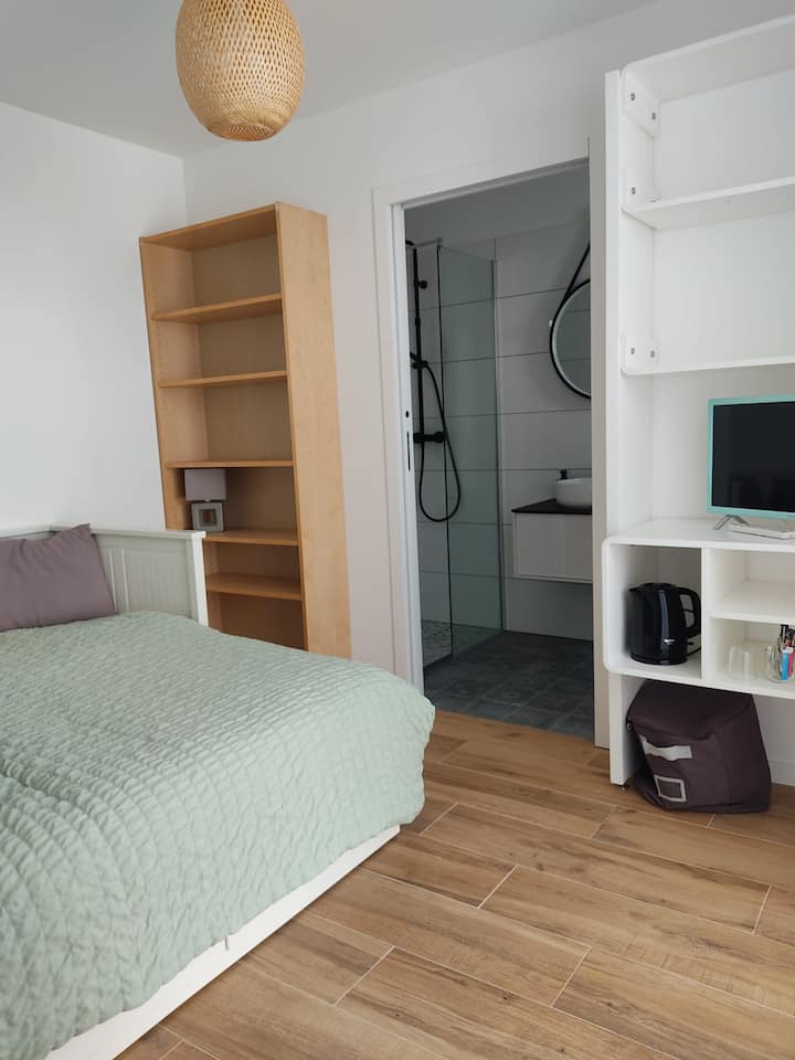 Marsilly, Chambre Privative Avec Spa Extérieur - Île de Ré