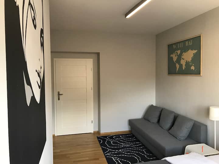 "N'joy" Spacious Modern Design Studio & Bathroom - Cracovia