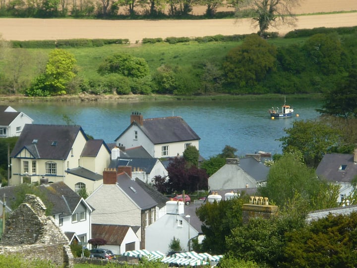 Awesome Views Over St Dogmaels Abbey & Estuary - Cardigan