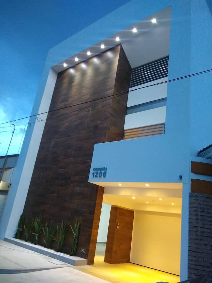 Departamento 1 Acogedor Nuevo Campiña - Uruapan