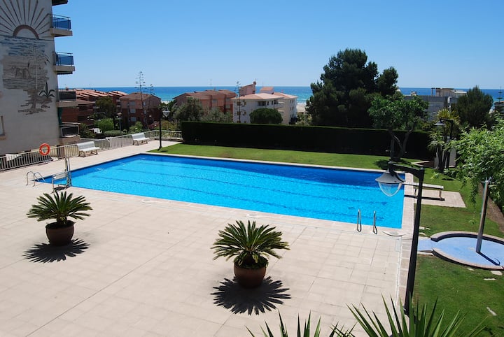 Lujoso Apartamento Con Piscina Y Wifi - Coma-ruga