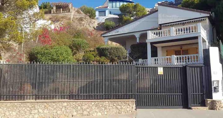 Villa Primera Línea De Playa Con Vistas Al Mar - Sueca