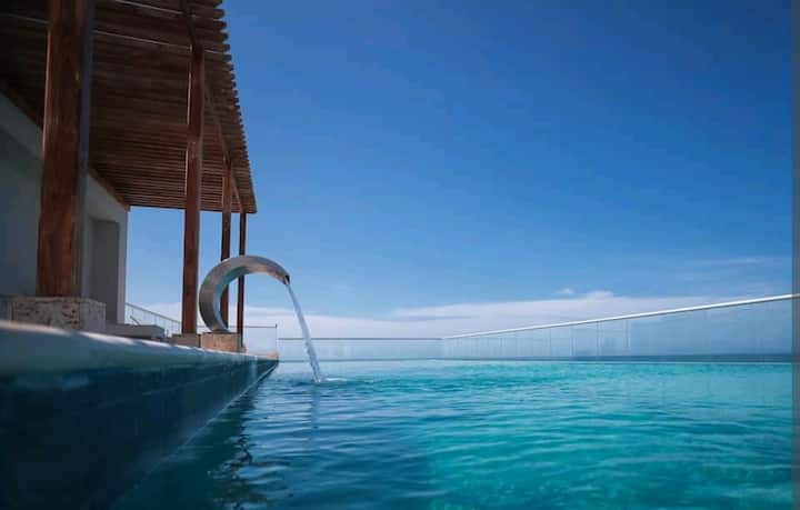 Apartament Fast Wifi - Jacuzzi - Pool - Rooftop - Carthagène