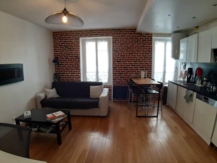 Charmant T2, Proche Parc Des Princes, Métro à 5min - Boulogne-Billancourt