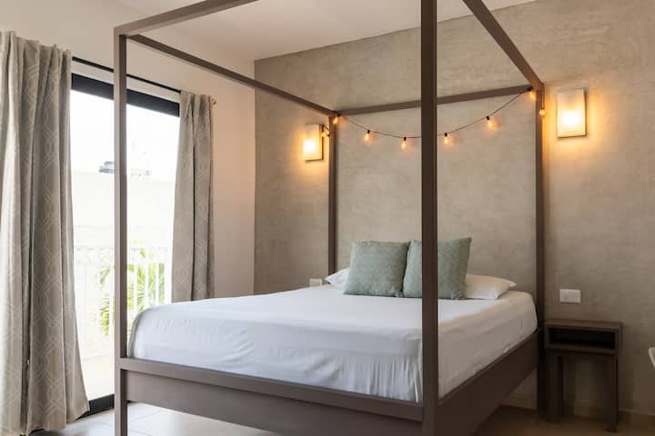 "Bohème" Studio Apartment "Baldaquin" (5min Plage) - Playa del Carmen