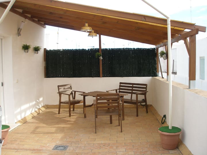 Penthouse In Cádiz Center (Wifi) - Cadix