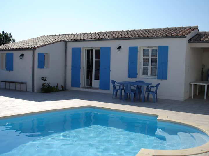 Maison Avec Piscine à Saint Denis D'oléron - Saint-Denis-d'Oléron
