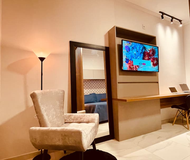 Z303tostes Lindo Loft Com Varanda Em Lajeado. - Estrela