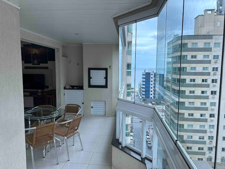 Apto, Com Vista Do Mar, Aconchegante Para Famílias - Itapema