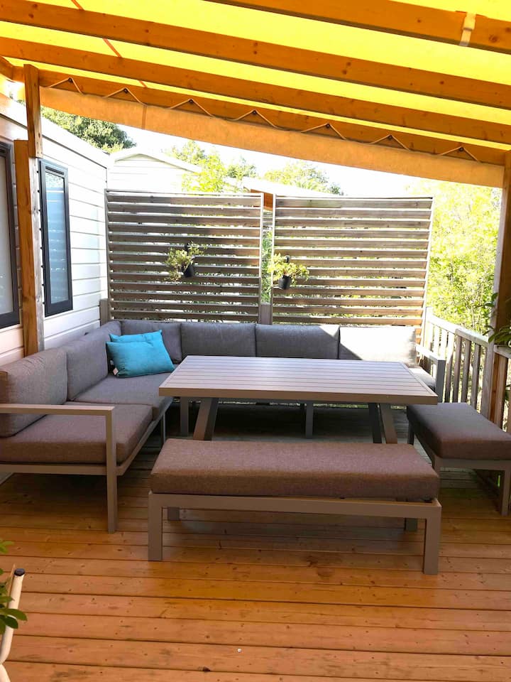 Joli Mobil Home Au Coeur Du Pays Basque - Bidart