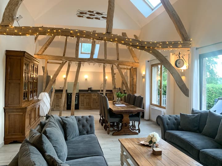 Luxury Converted Barn With Spa Facilities - Aumale