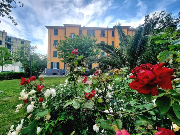 Appartamento Vista A Giardino - L'onda Blu - La Spezia