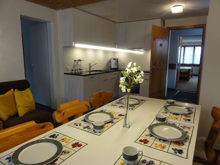 Wohnküche Mit Zimmern Im Haus Primula Pizol - Bad Ragaz